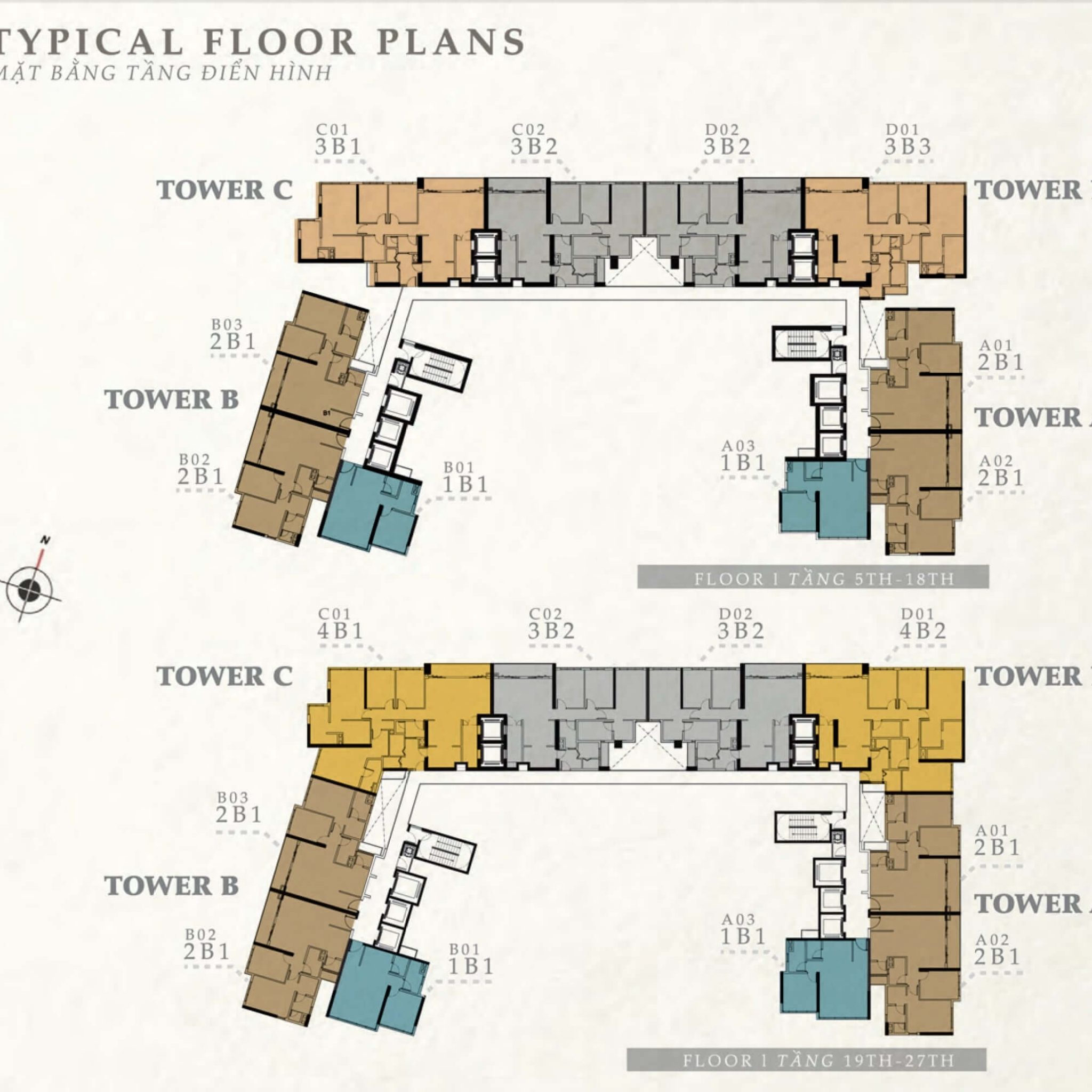 Mặt bằng Layout Gateway Thảo Điền – PROPERTY 168